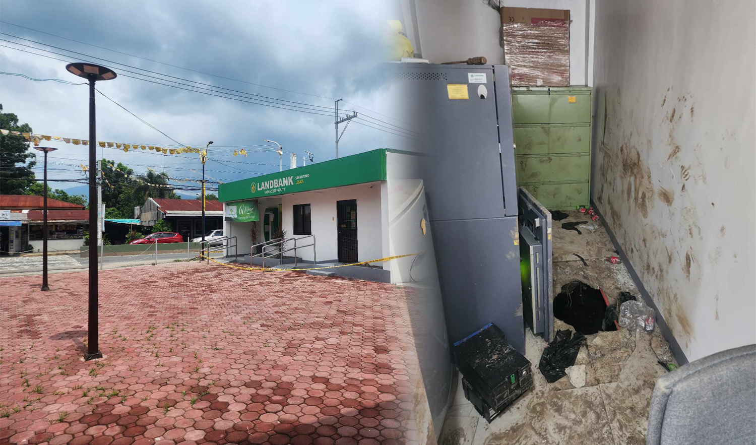 Termite Gang umatake sa isang bangko sa San Antonio, Quezon - Pinasok ...